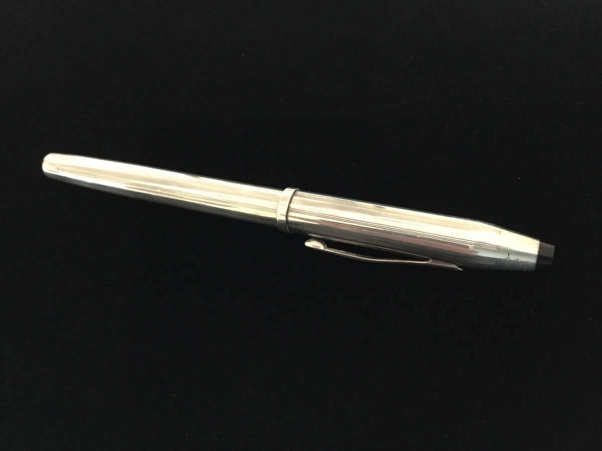 Sterling Silver Presentation Fountain Pen For RBC Royal Bank of Scotla ...
