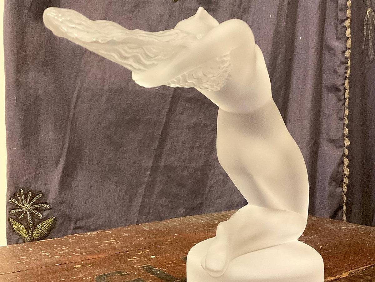 Lalique of France “Chrysalis” Crystal Statue Hood Ornament – LeMay & Co ...