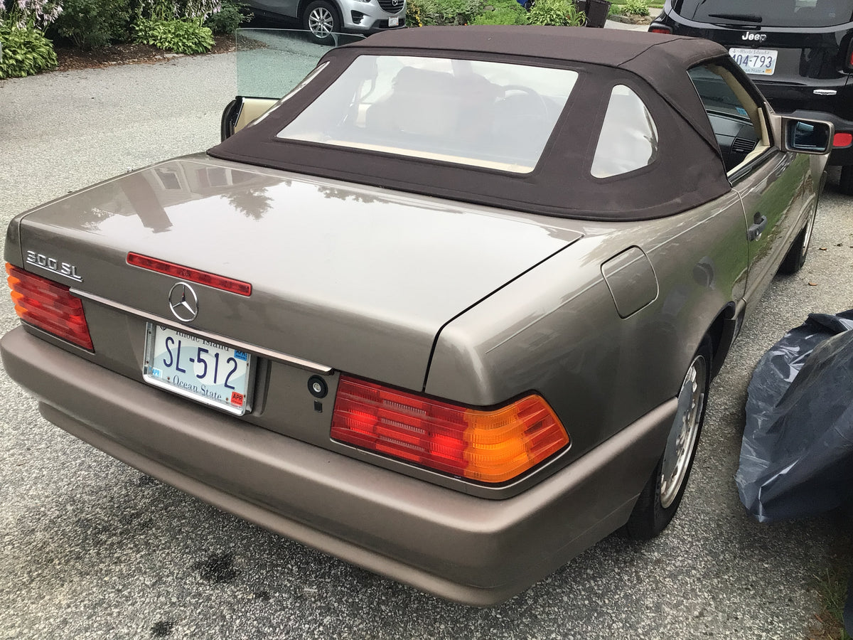 Mercedes Benz 1990 300SL Convertible Coupe – LeMay & Co. Antiques